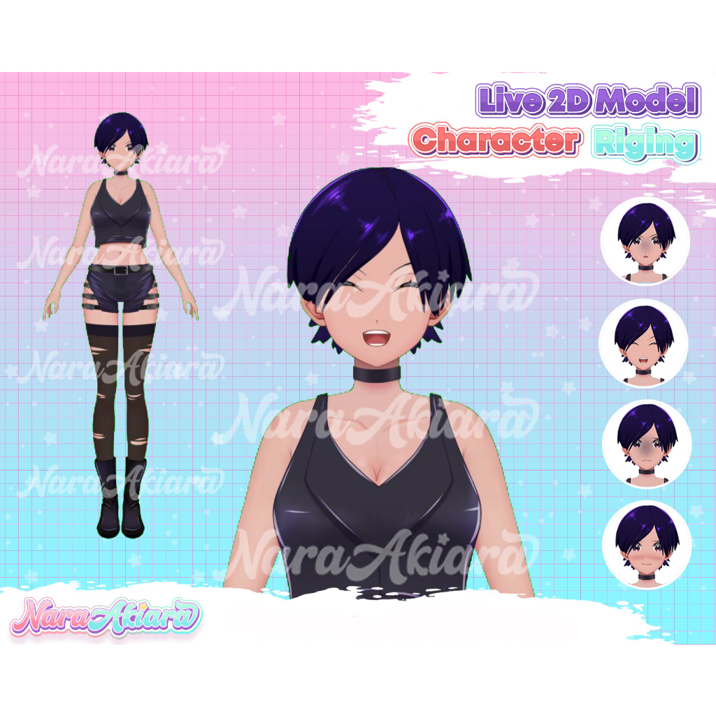 Jual Karakter Vtuber Live2D Siap Pakai: Solusi Cepat dan Mudah untuk Streaming Menawan, Live2D ...