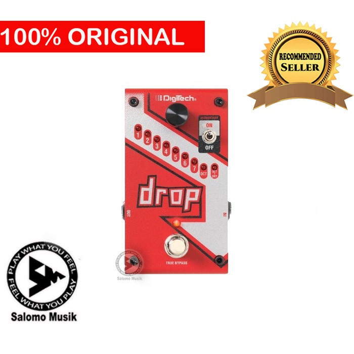 Jual Pedal Efek DIGITECH Polyphonic Drop Tune Pedal Drop V01 Original ...