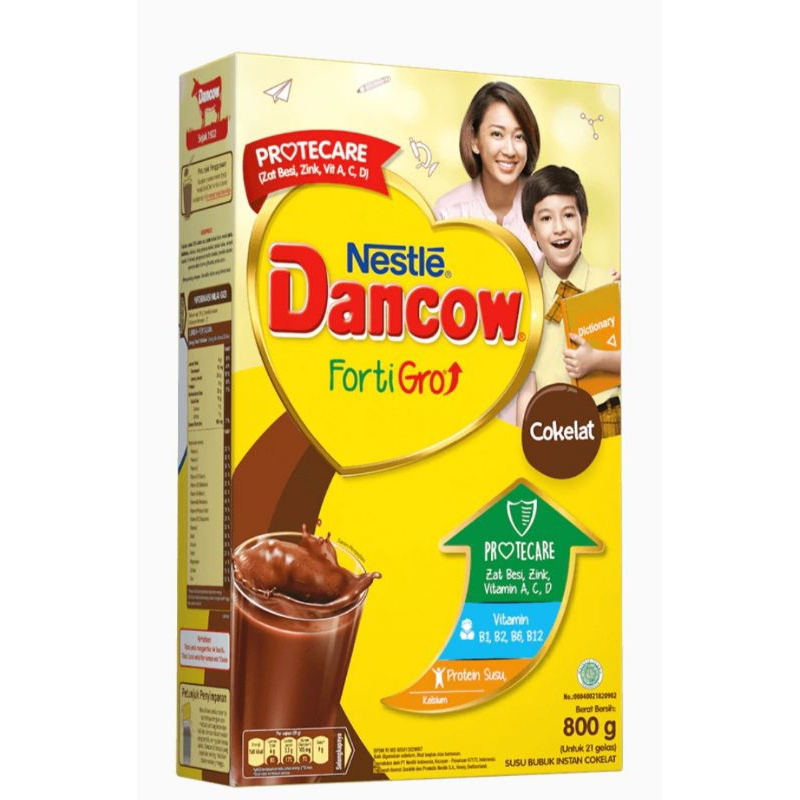 Jual SUSU MURAH | DANCOW FORTIGRO COKLAT | 800 gram | | Shopee Indonesia
