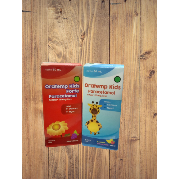 Jual ORATEMP KIDS SIRUP 60ML (PARACETAMOL) | Shopee Indonesia