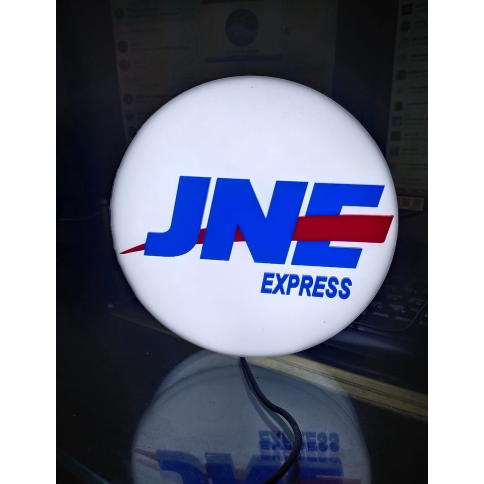 Jual Neon Box Acrylic Bulat 35cm Custom | Shopee Indonesia