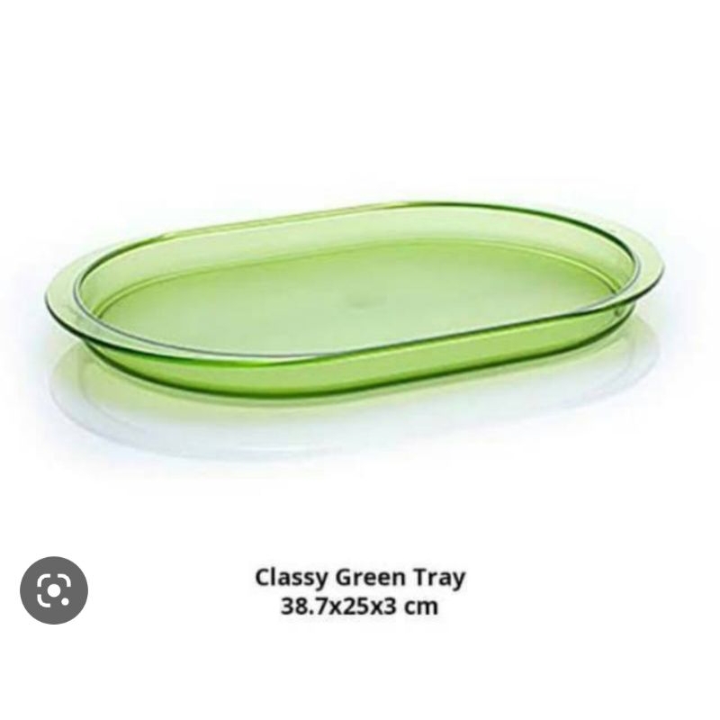 Jual Classy Green Tray (baki, talam) | Shopee Indonesia