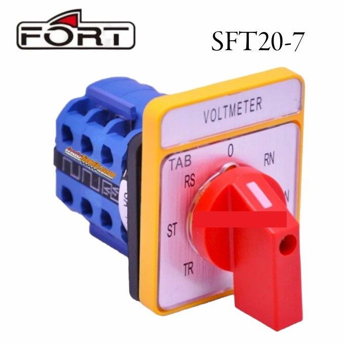 Jual Cam switch Fort Volt Selector / Selektor Switch Rotary 3Posisi ...