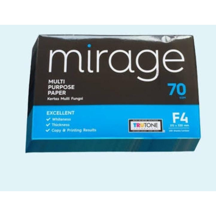 Jual Kertas HVS MIRAGE 70 Gr Per Dus isi 5 rim | Shopee Indonesia