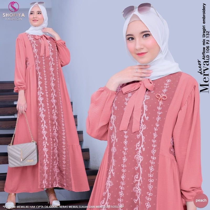 Jual MERVA DRESS BY SHOFIYA | Shopee Indonesia