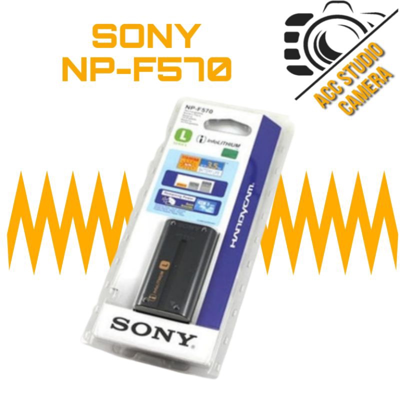 Jual BATTERY CAMERA SONY NP-F570 Rechargeable batterai | Shopee Indonesia