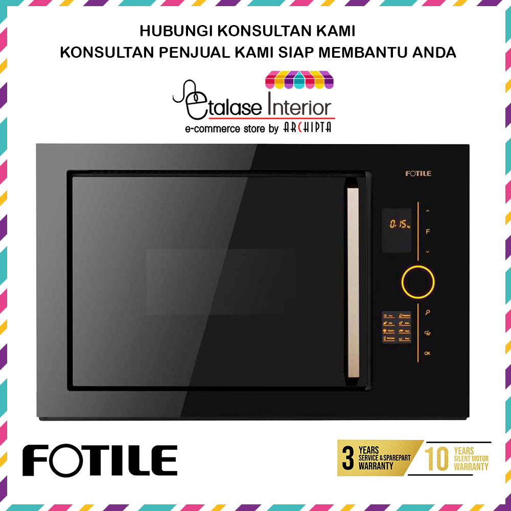 Jual Fotile - Microwave Oven Tanam Listrik - HW25800K-C2GT | Shopee ...