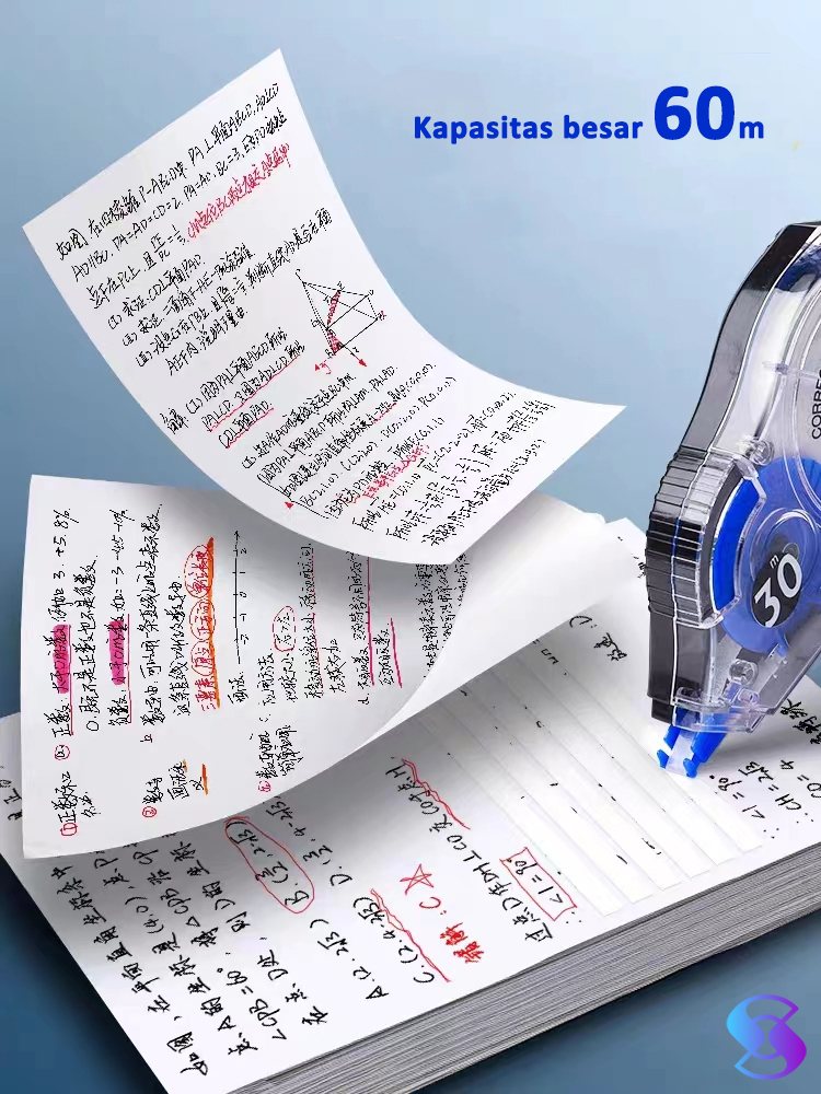 Jual Correction Tape 60m/COD TIP-EX ROLL 60m-Suning Mall | Shopee Indonesia