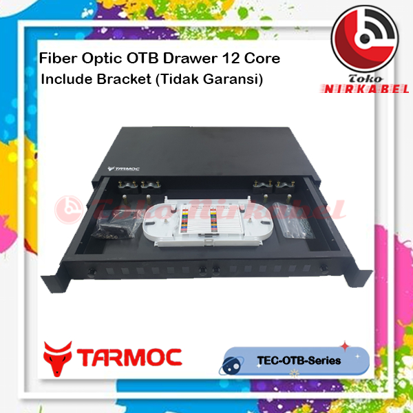 Jual Fiber Optic OTB 12 Core SC | 1U Drawer ODF OTB 12 Core Kosong ...