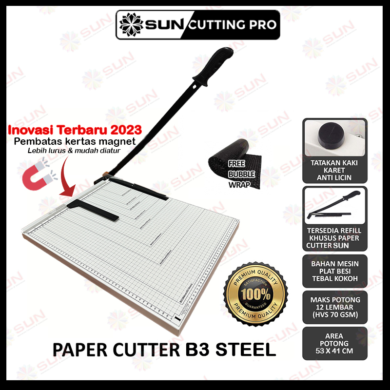 Jual Paper Cutter A3 / A3+ ( Alat Potong /Mesin Pemotong Kertas HVS ...