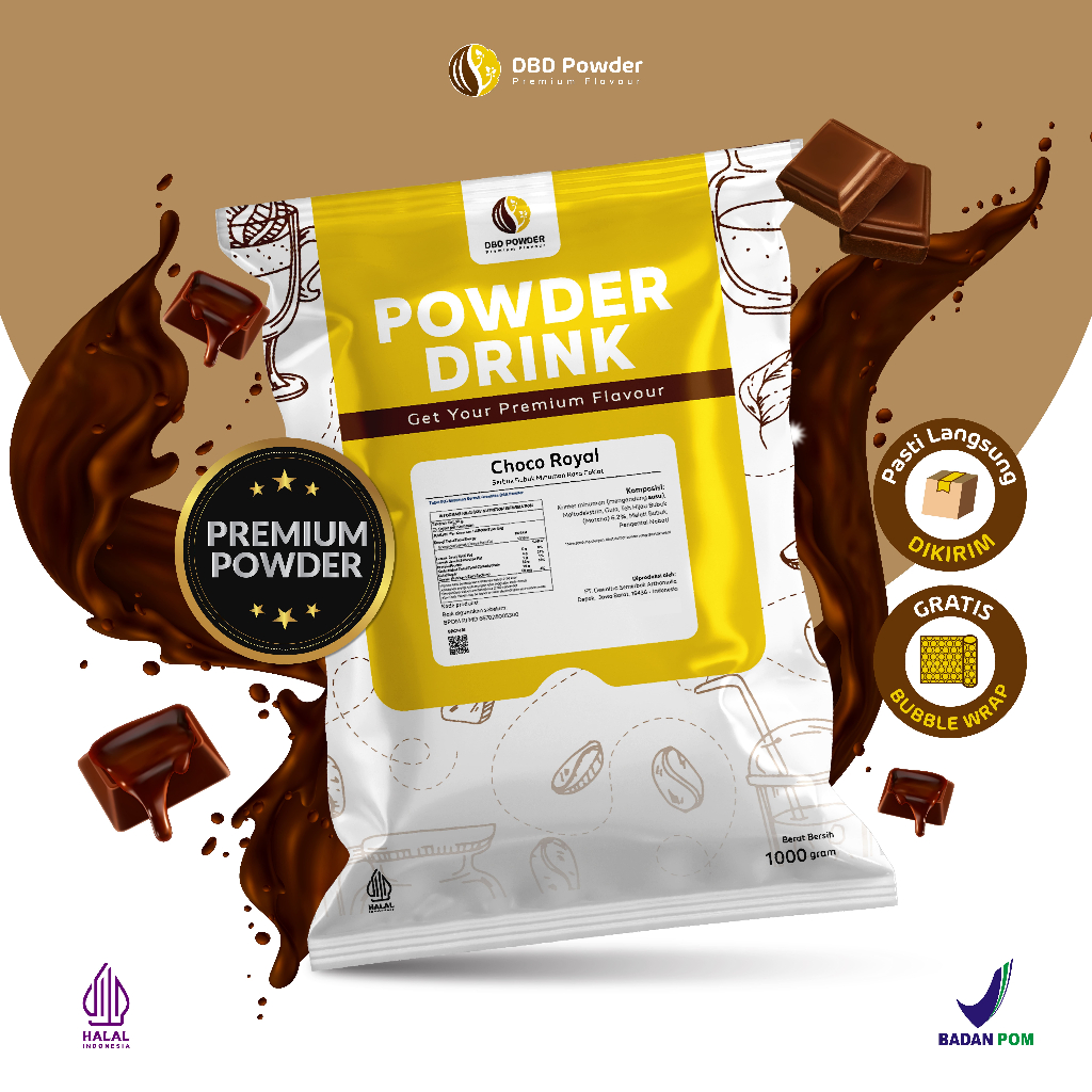 Jual [PREMIUM] Bubuk Minuman Choco Royal - Powder Choco Royal | Shopee ...