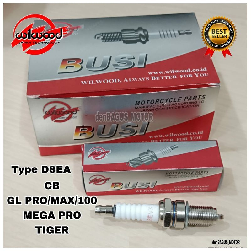 Jual Busi Sepeda Motor D8 Wilwood Busi Gl Pro Tiger Busi Tiger Cb Busi