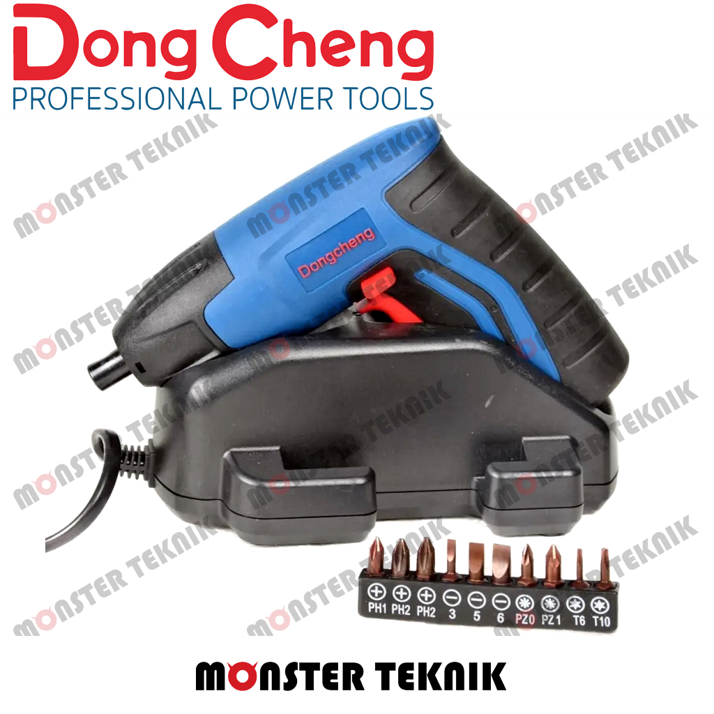 Jual Obeng Elektrik 5mm (1/5") Dongcheng DCPL02-5B Cordless Screwdriver ...