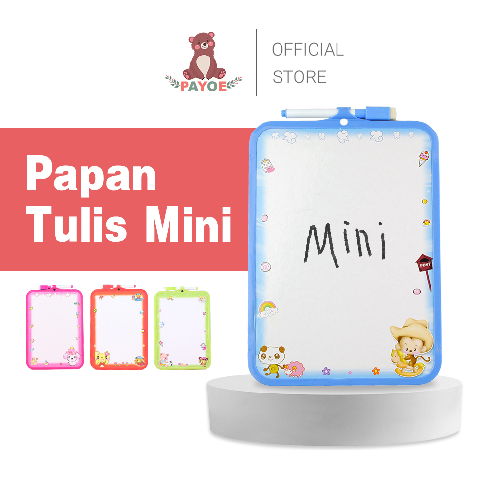 Jual PAYOE Papan Tulis Mini Anak White Board Mini Writing Board ...