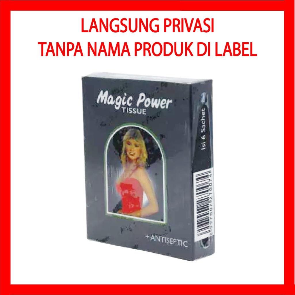 Jual Tissue/Tisu Super Magic Power dengan Antiseptic Murah Kemasan ...