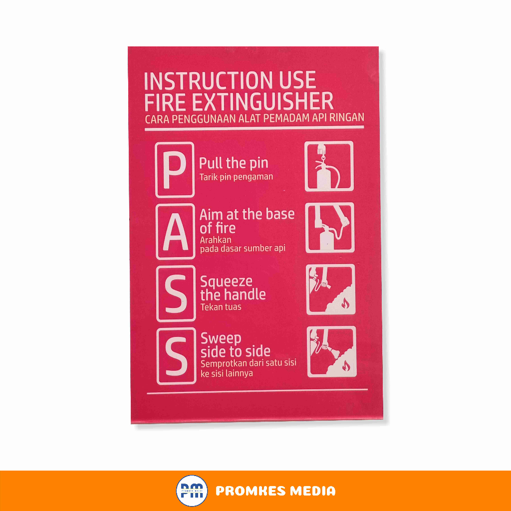 Jual Akrilik, APAR, K3, Akrilik APAR Tehnik PASS, Safety Sign | Shopee ...