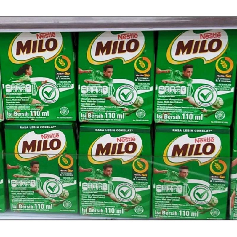 Jual MILO SUSU UHT MILO KOTAK 110ML MILO ACTIV GO KEMASAN KOTAK | Shopee Indonesia