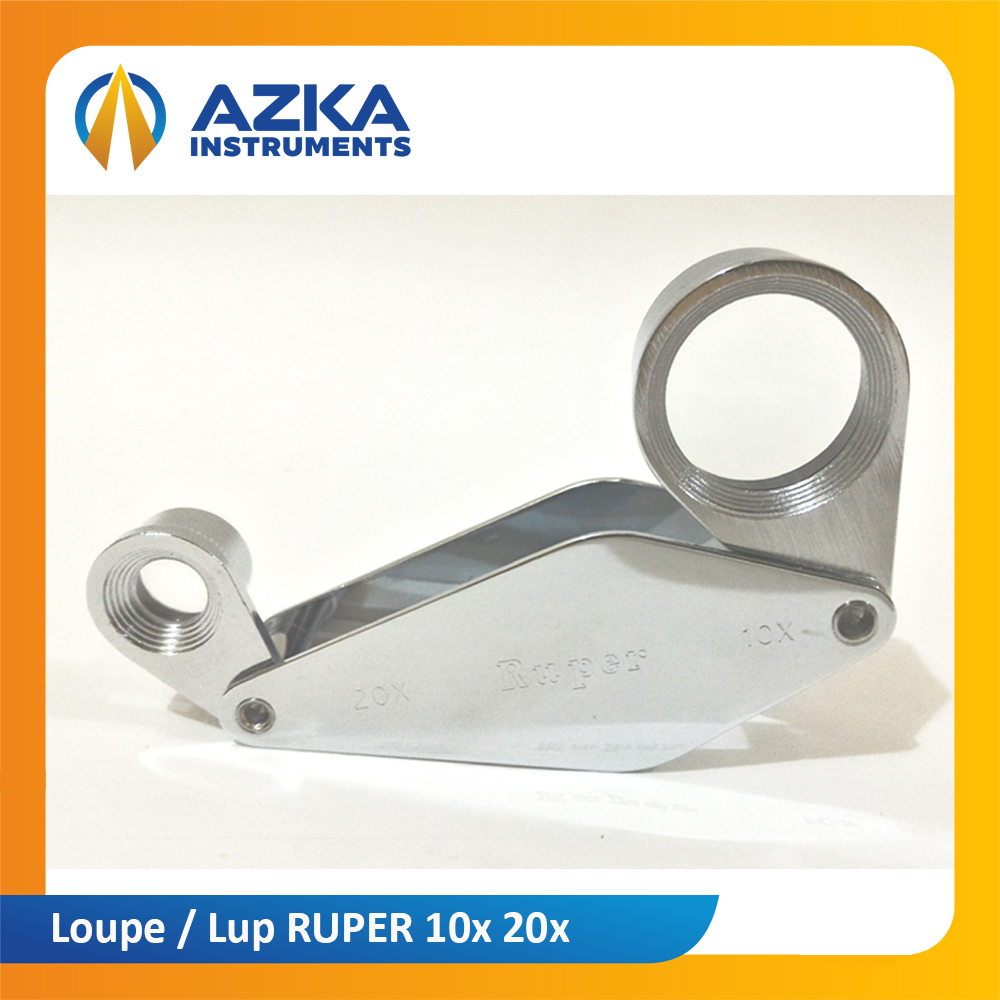 Jual Kaca Pembesar / Hand Lens / Loupe / Lup Geologi Ruper 10x 20x ...