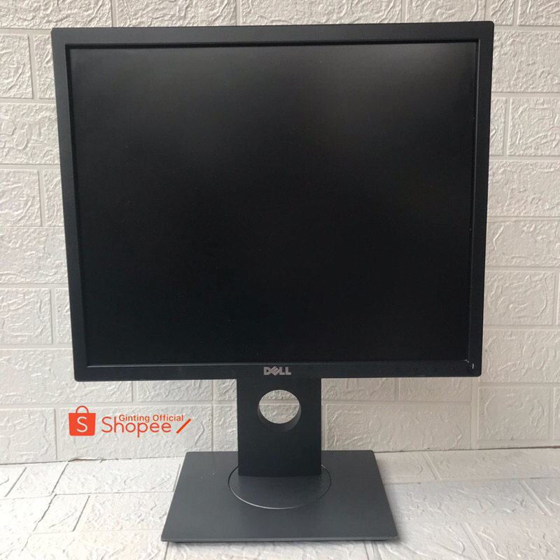 Jual MONITOR LED DELL 19 INCH KOTAK TIPE P1917S LAYAR JERNIH SUPER ...