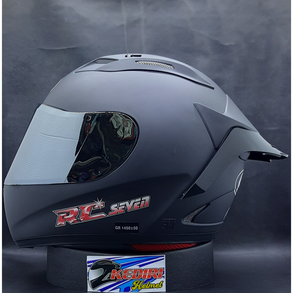 Jual Helm KYT RC Seven 7 Solid polos rc7 full face paket ganteng ...