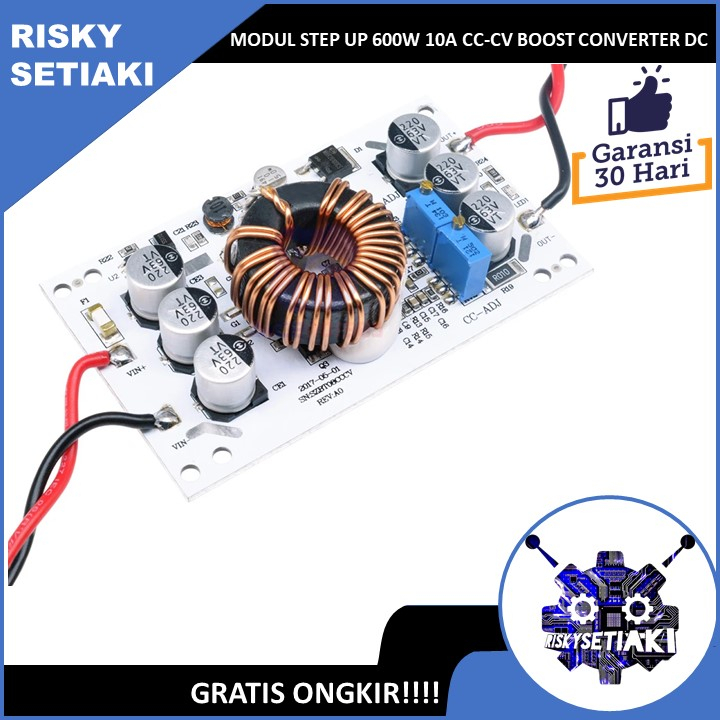 Jual MODUL STEP UP 600W 10A CC-CV BOOST CONVERTER DC 10-60V | Shopee ...
