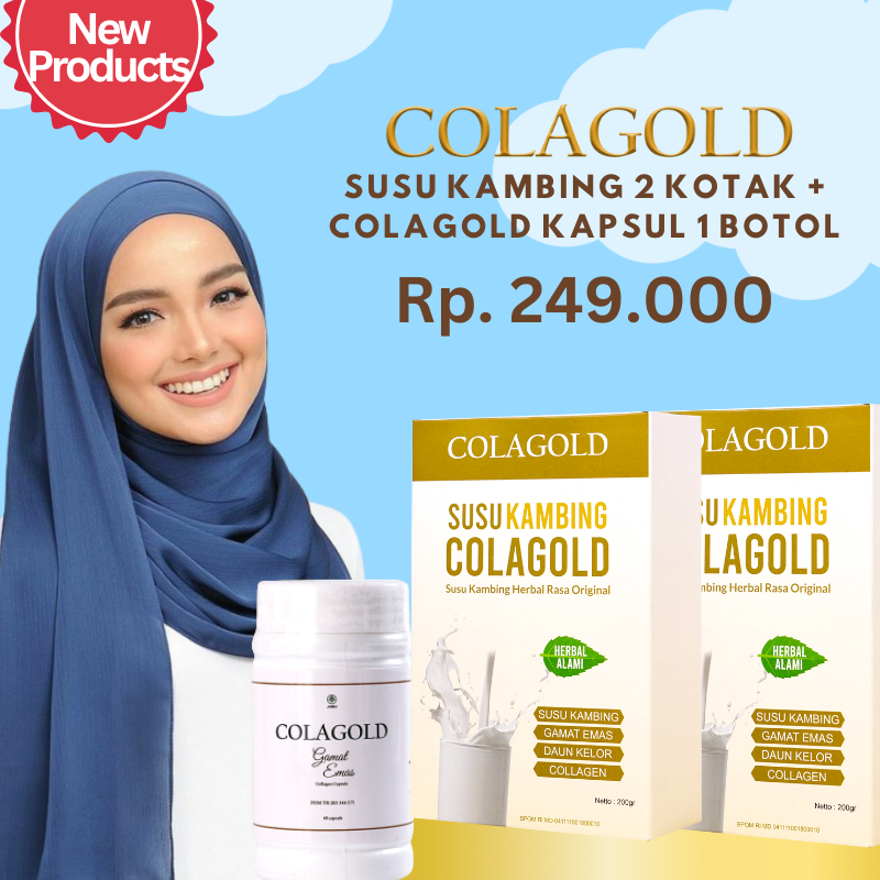 Jual Colagold Colagen Susu Colagen dan Kapsul Collagen Paket ...
