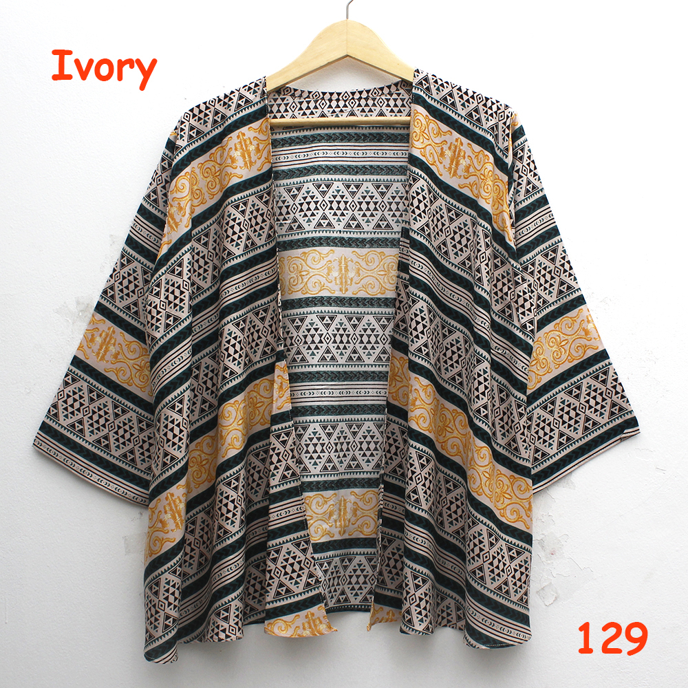 Jual 𝑱𝒂𝒌𝒂𝒓𝒕𝒂𝑭𝒂𝒔𝒉𝒊𝒐𝒏 cardigan outer layer katun tribal motif etnik bahan ...