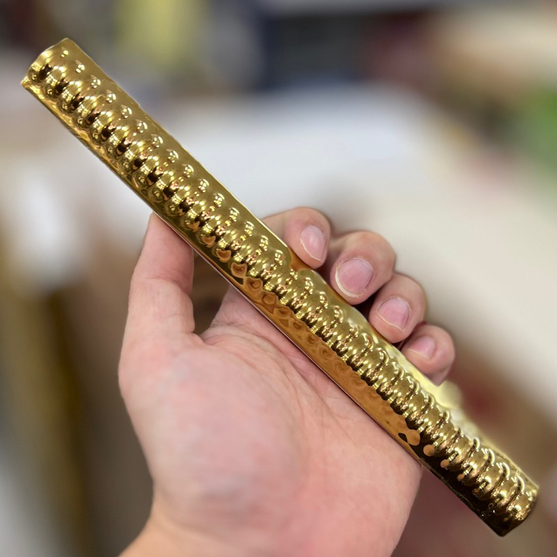 Jual Bon bon keramik granite /kuku macan / list keramik 20 cm Gold Silver | Shopee Indonesia