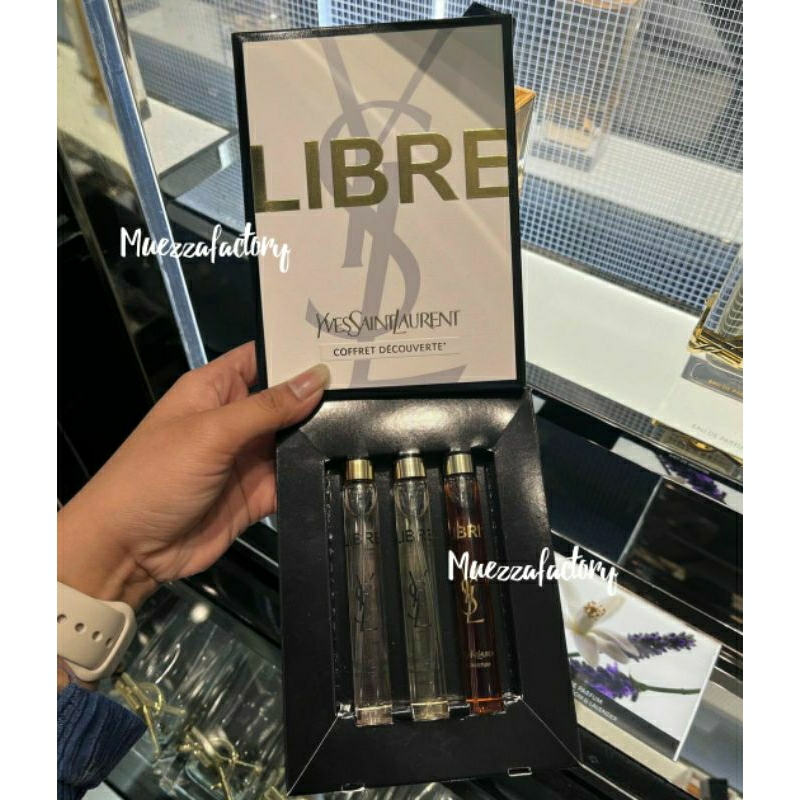 Jual YSL LIBRE COFFRET SET ISI 3 X 10ML NEW WITH BOX | Shopee Indonesia