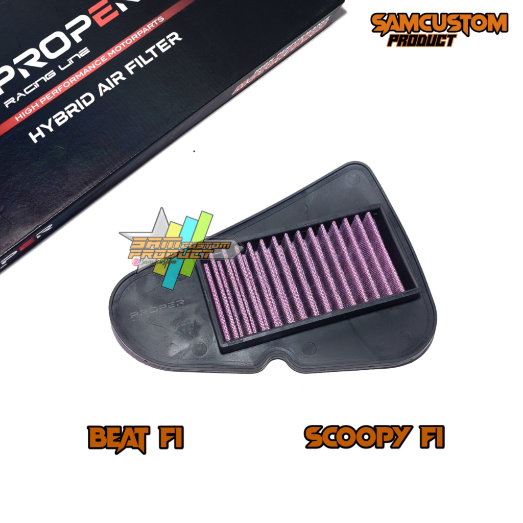 Jual FILTER UDARA HYBRID PROPER RACING LINE HONDA VARIO 160 PCX 160 ...