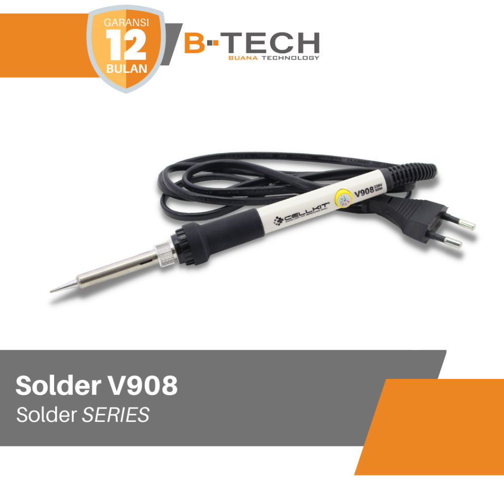 Jual Solder Tangan Pengatur Suhu CELLKIT V908 | Shopee Indonesia