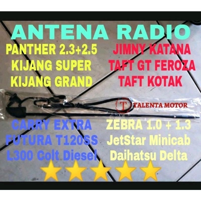 Jual ANTENA RADIO ANTEN CARRY ST100 EXTRA FUTURA T120SS T120 L300 CANTER RAGASA ZEBRA JETSTAR ...