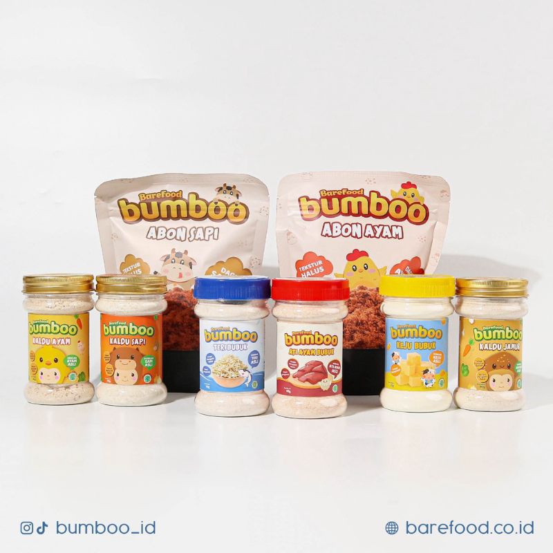 Jual Kaldu MPASI | Barefood Bumboo Kaldu Sapi | Ayam dan Jamur 90gr ...