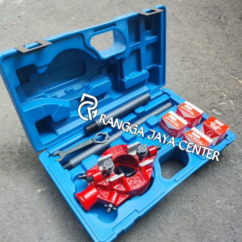 Jual alat senai drat pipa manual 1/2" 3/4" 1" 1.1/4" REX R2 japan ...