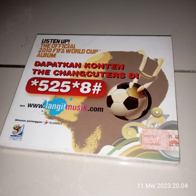 Jual CD Musik Listen Up the Official 2010 FIFA World Cup AlbuM | Shopee ...