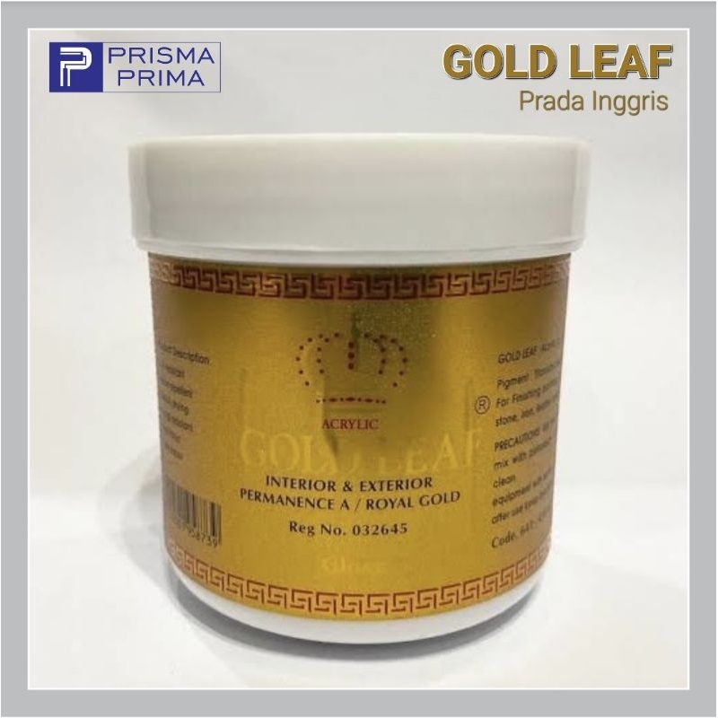 Jual Cat Prada Inggris GOLD LEAF Emas 450 ml | Shopee Indonesia