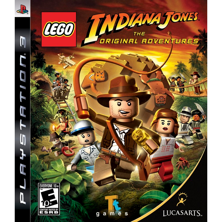 Jual Game PS3 PKG CFW OFW HEN LEGO Indiana Jones The Original ...