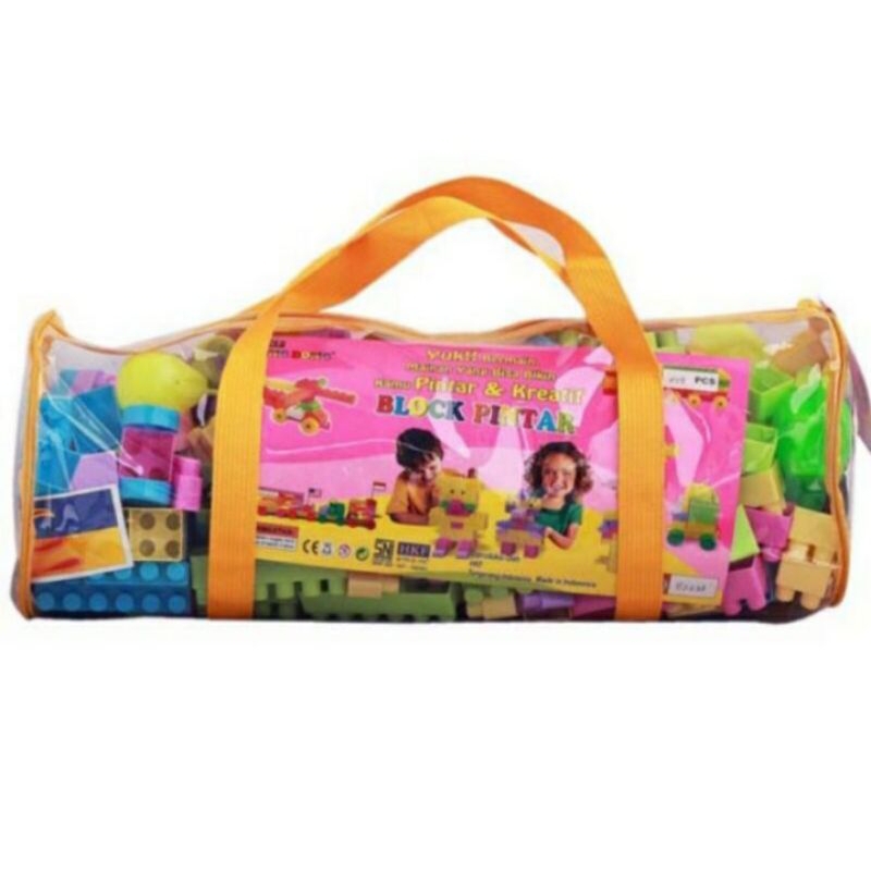 Jual MAINAN EDUKASI BLOCK LEGO PINTAR ISI 306 PCS BUILDING BRICK BALOK ...