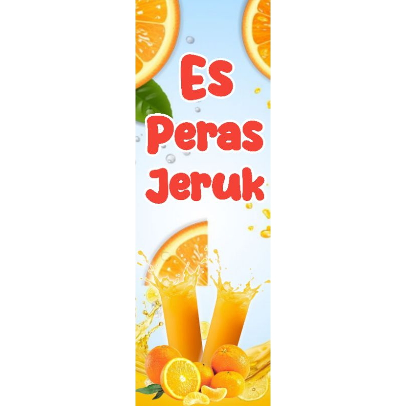 Jual BANNER/SPANDUK ES JERUK PERAS | Shopee Indonesia