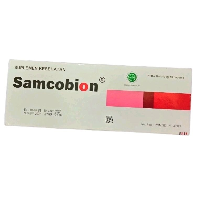 Jual SAMCOBION (100's /Dus) - Suplementasi Vitamin, Mineral dan ...