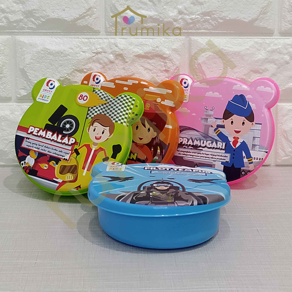 Jual [ LUSIN ] Lunch Box Gambar Baby Panda / Tempat Makan Souvenir ...