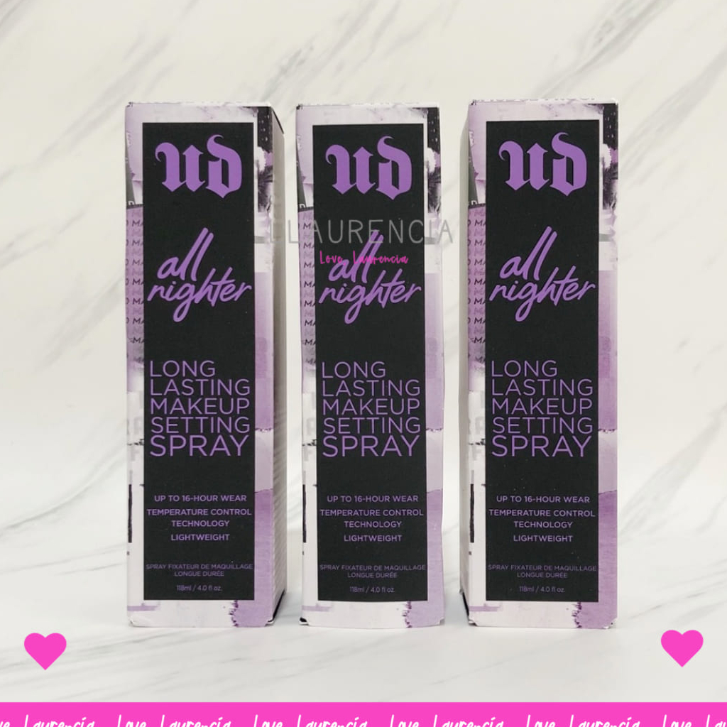 Jual Urban decay all nighter 118 ML long lasting makeup setting spray ...