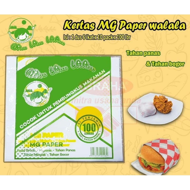 Jual kertas kfc / burger | Shopee Indonesia