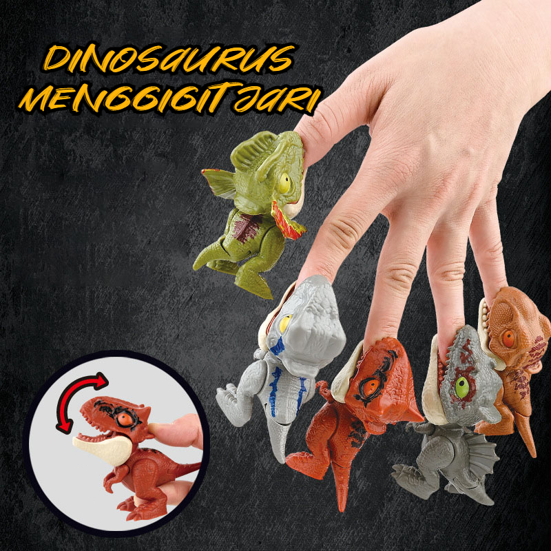 Jual Mainan Dinosaurus Dino Menggigit Jari Lucu Mainan Anak Laki Hadiah ...