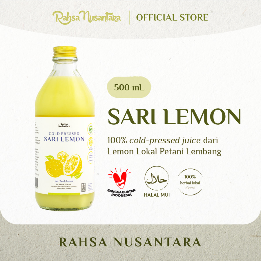 Jual Sari Lemon by Rahsa Nusantara Premium Juice Murni Lokal Asli ...