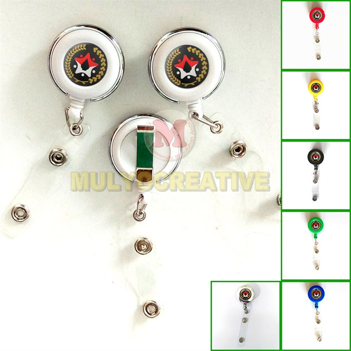 Jual ID Card Yoyo Kemenko PMK Gantungan ID Card Holder Logo Kemenkopmk ...