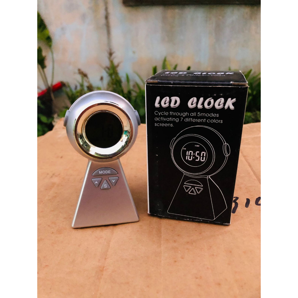 Jual JAM BEKER DIGITAL TIME DIGITAL ALARM CLOCK JAM MEJA DIGITAL MODEL ...