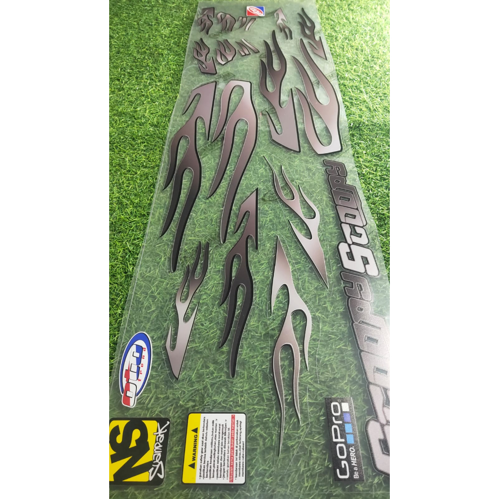 Jual STRIPING BAHAN BENING SCOOPY API LIST BENING TRANSFARAN | Shopee ...