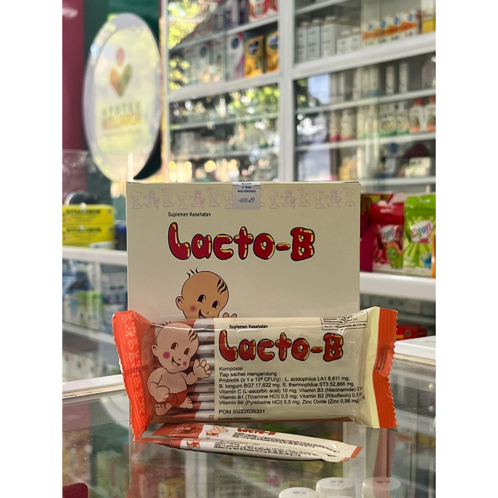 Jual Lacto B Sachet - Suplemen Probiotik Bayi 1 Sachet - APOTEK RESMI ...