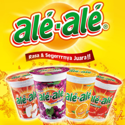 Jual Ale-ale Cup 200mL Minuman Manis Rasa Buah [Dus isi 24 Cup ...